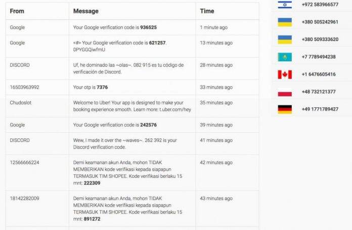 Receber SMS online: site gratuitos e fáceis de usar Receber SMS online: site gratuitos e fáceis de usar